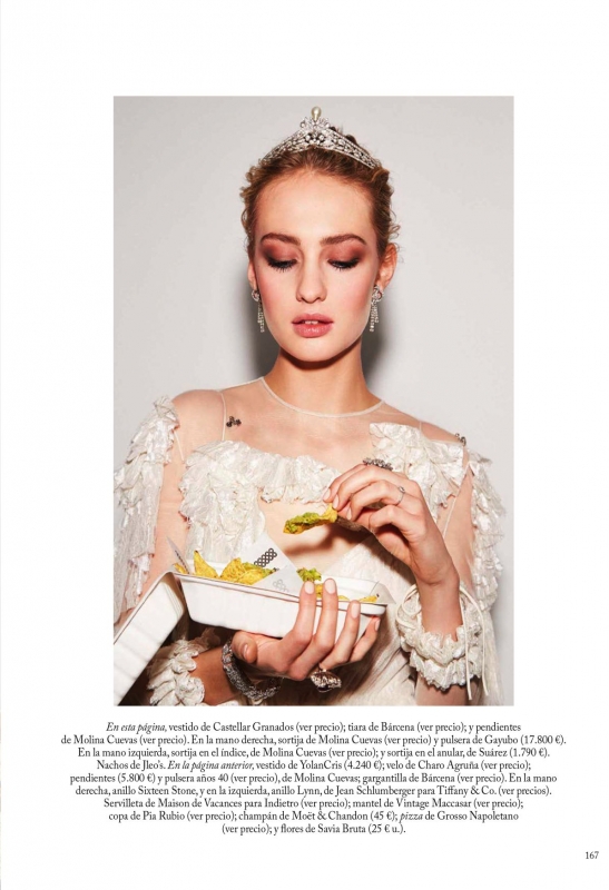 Romy Elema for vogue Novias Spain March 2018, Photographer Elena Olay ...