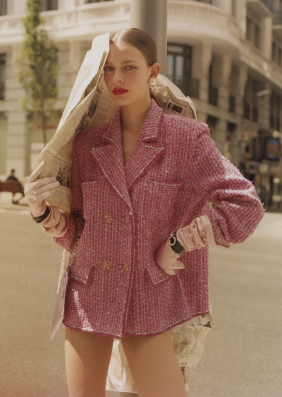 An elegant dreamy Merel Zoet for Spanish Glamour, Photographer Erik von ...