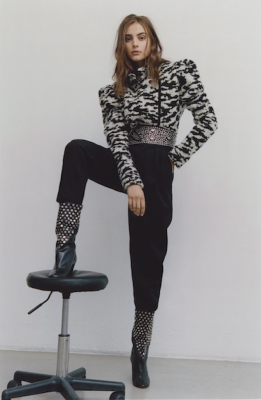 Nice strong story Romy Schönberger for Isabel Marant, photographed by ...
