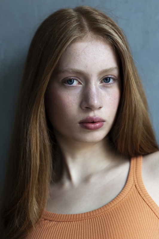 Introducing red beauty Dunja, Photographed by Chris Philippo, Hair ...