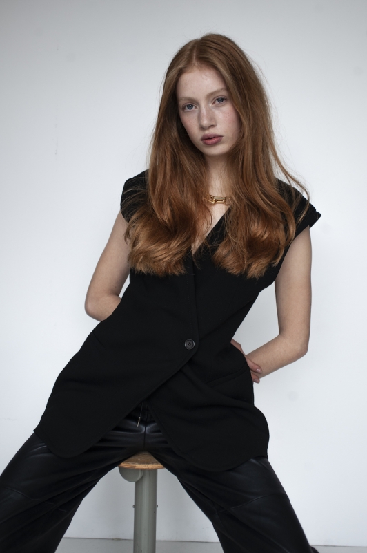 Introducing red beauty Dunja, Photographed by Chris Philippo, Hair ...